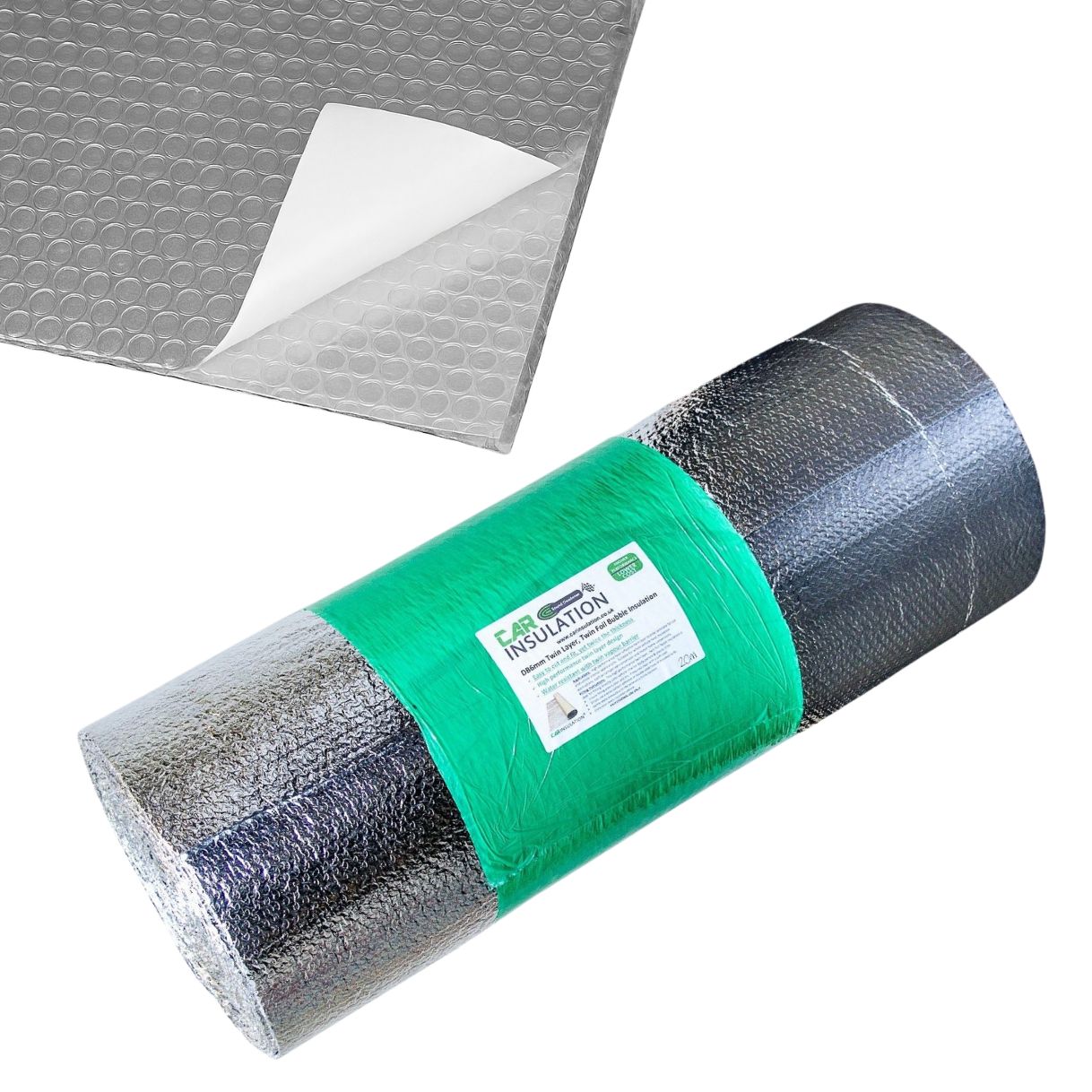 Vehicle Heat Insulation Roll – Self Adhesive Bubble Foil – Car ...