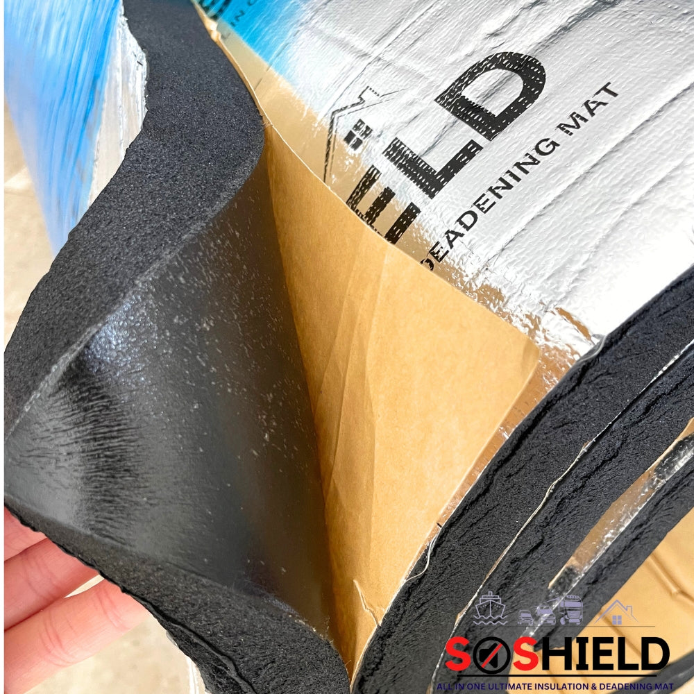 Sound Deadening 10mm Car Sound Proof Heat Shield Insulation Noise ...